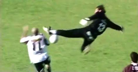 Juego peligroso: las 10 patadas de altura más fuertes del fútbol argentino